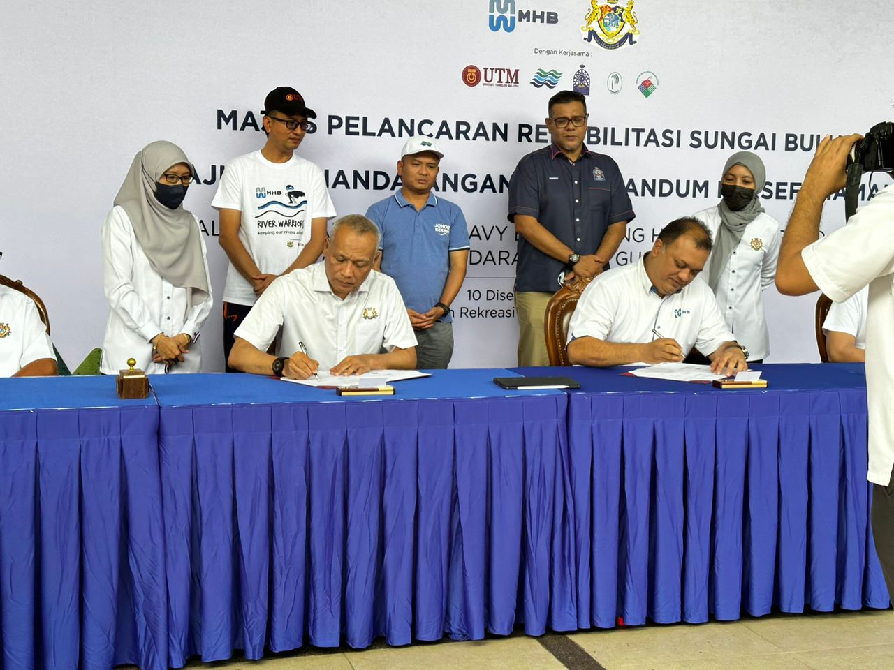 MAJLIS PELANCARAN REHABILITASI SUNGAI BULOH DAN MOU ANTARA MBPG DAN MHB ...